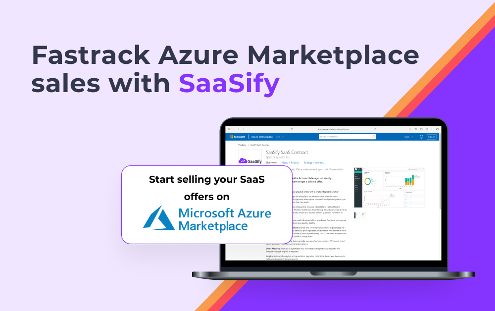 Build Cloud GTM Solutions On Azure Marketplace With SaaSify